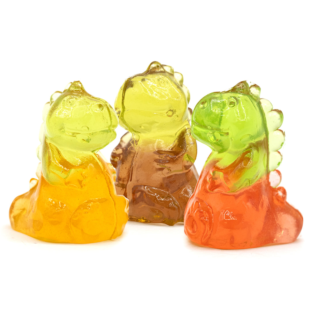 3D Dinosaurs Gummy Candy, Fruit Flavors, 11-Ounce Bag – Funtasty Candy